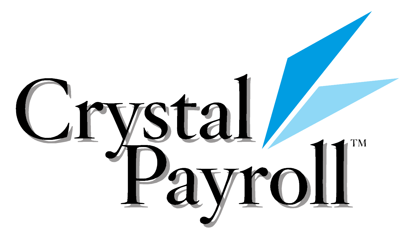 Crystal Payroll Black Logo | Red Office